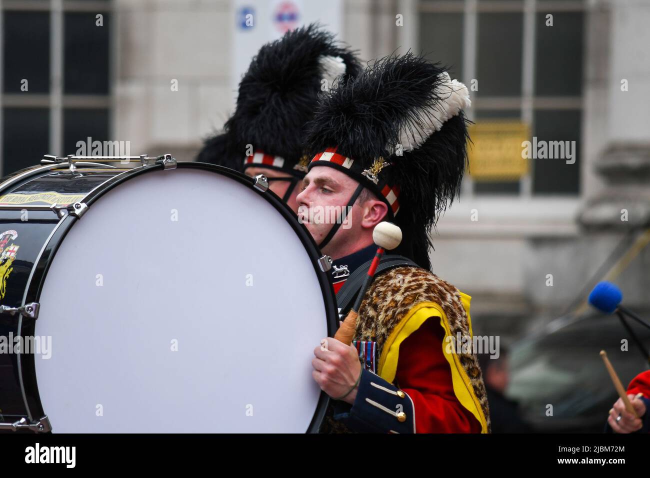 London, UK, 5th Jun 2022, Platinum Jubilee Pageant along the Mall ...