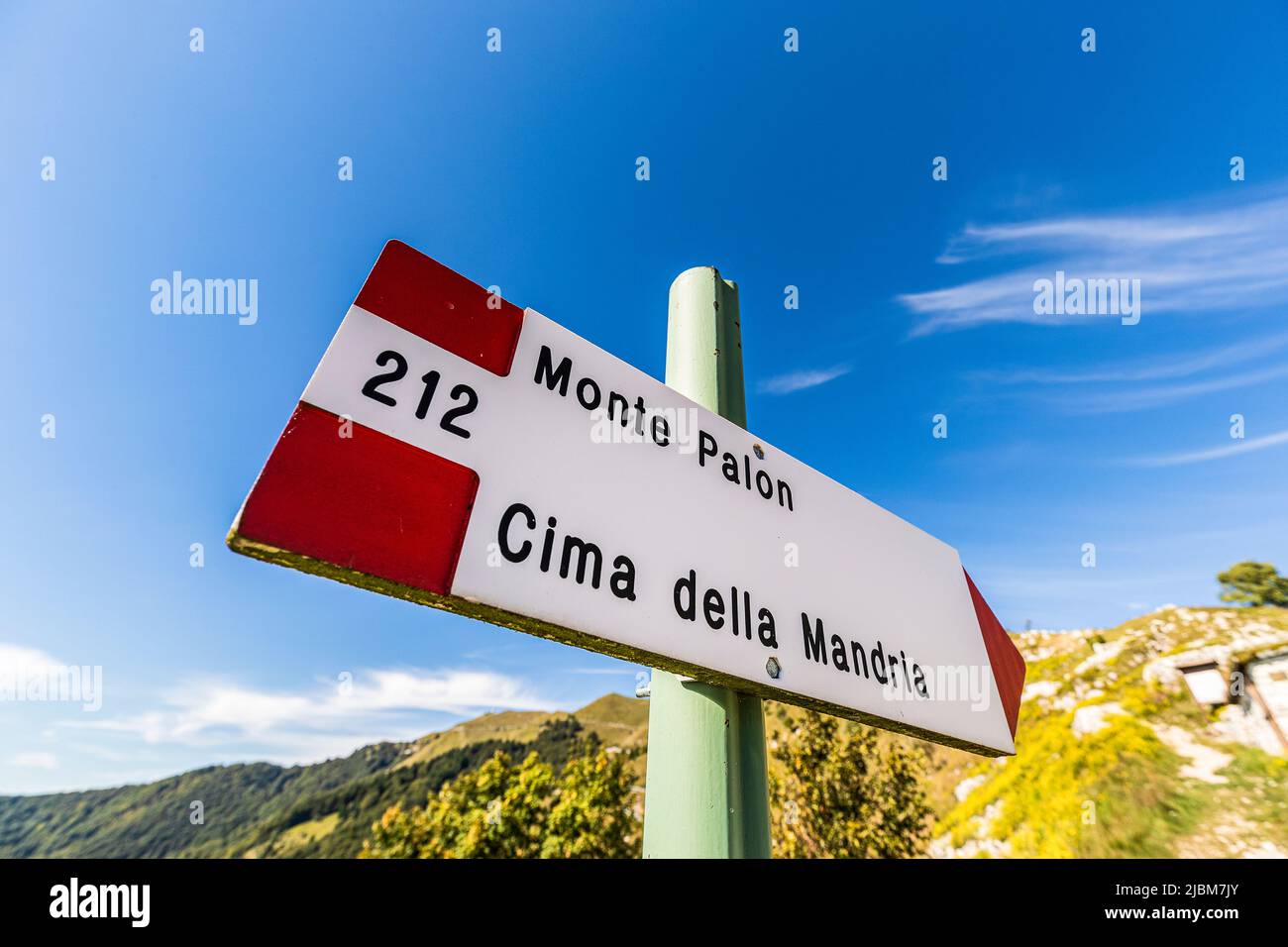 Italy Veneto Monte Grappa - Monte Palon Stock Photo - Alamy