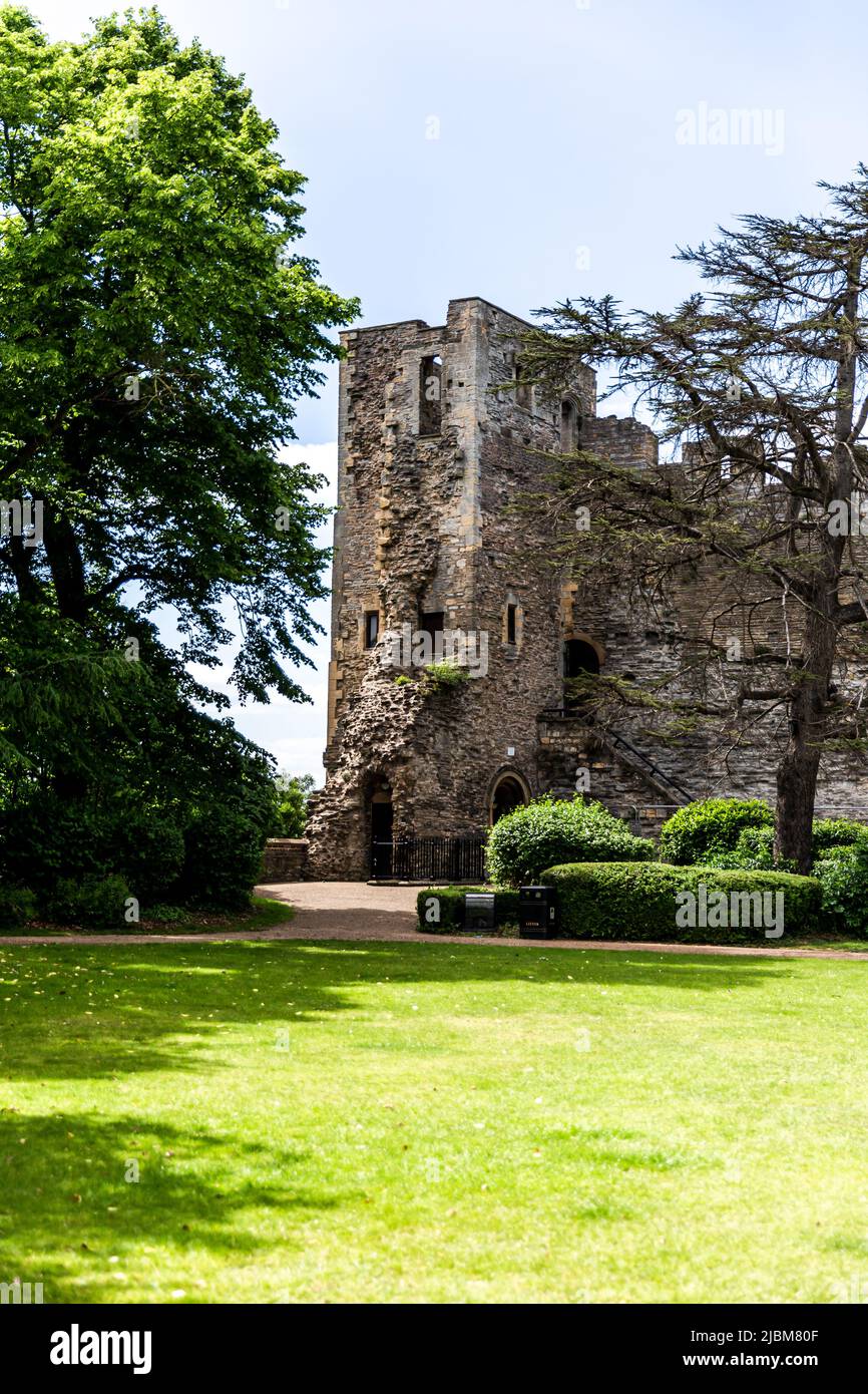 Medieval Gothic castle in Newark on Trent, near Nottingham ...