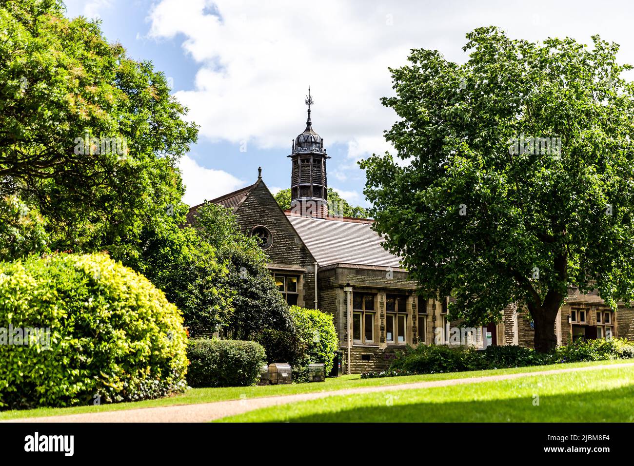 Medieval Gothic castle gardens in Newark on Trent, near Nottingham ...
