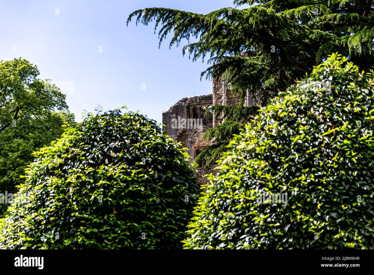 Medieval Gothic castle in Newark on Trent, near Nottingham ...