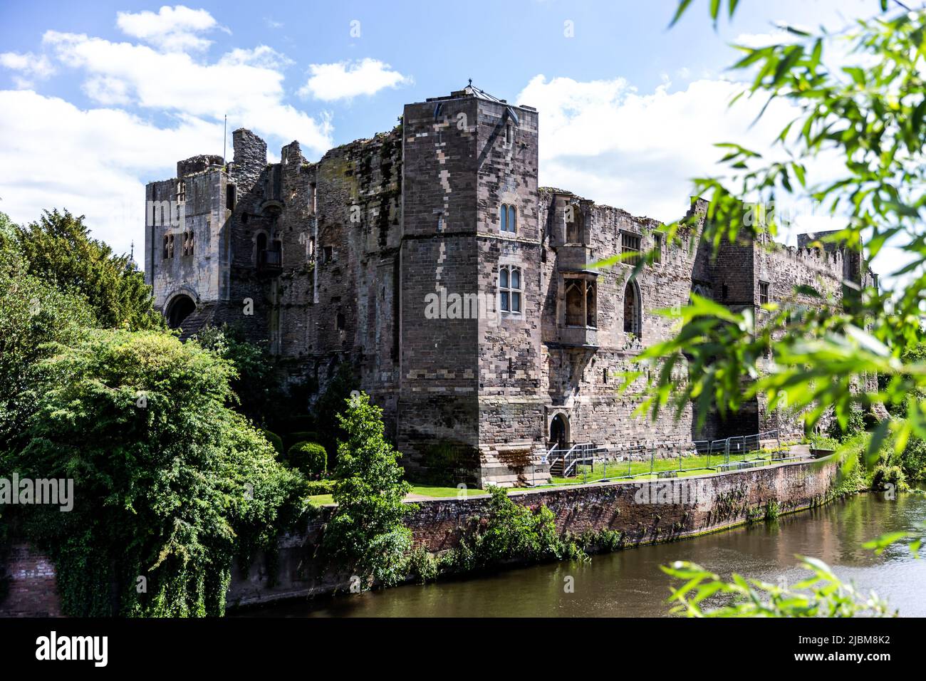 Medieval Gothic castle in Newark on Trent, near Nottingham ...