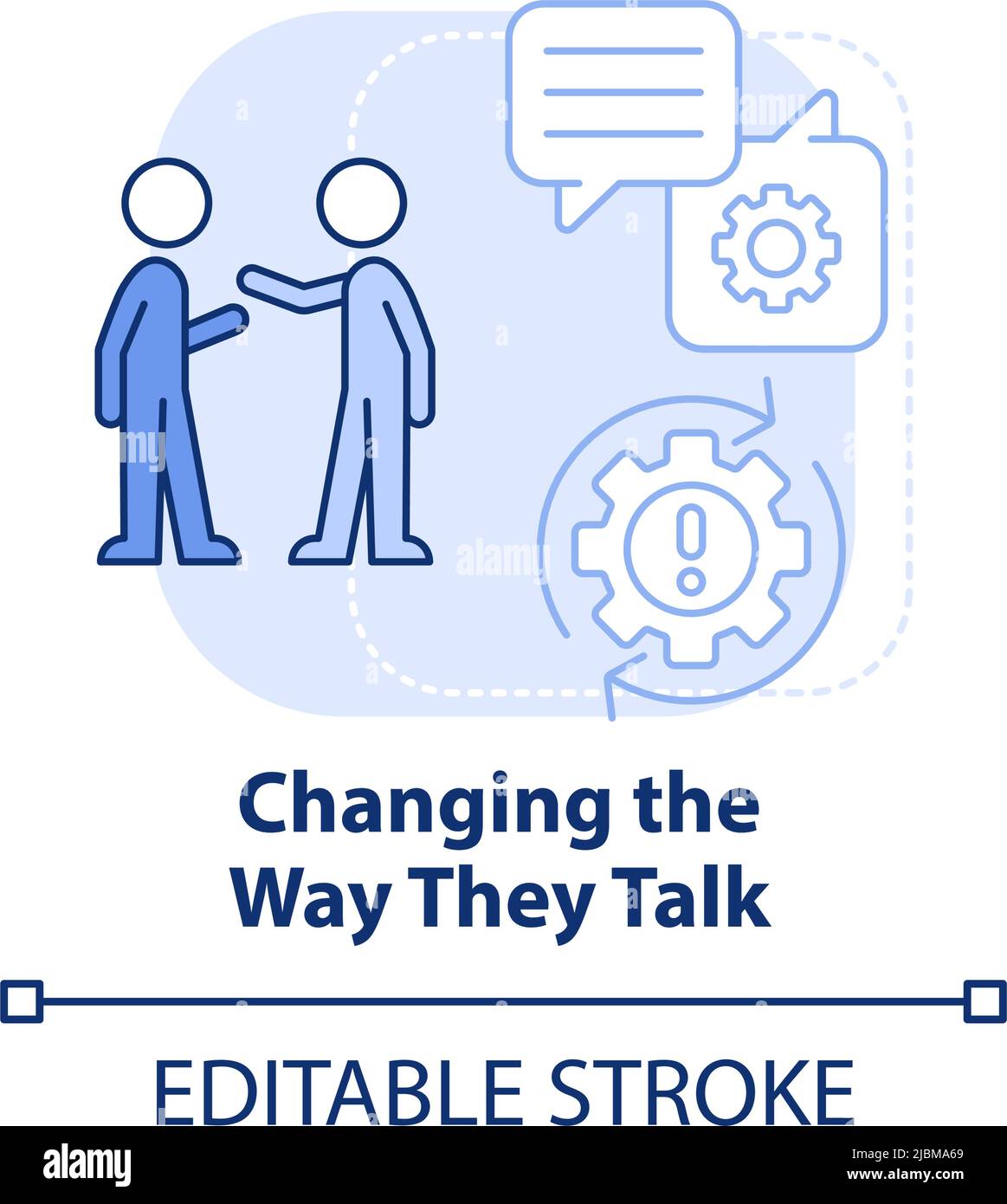 Changing behaviour Stock Vector Images - Alamy