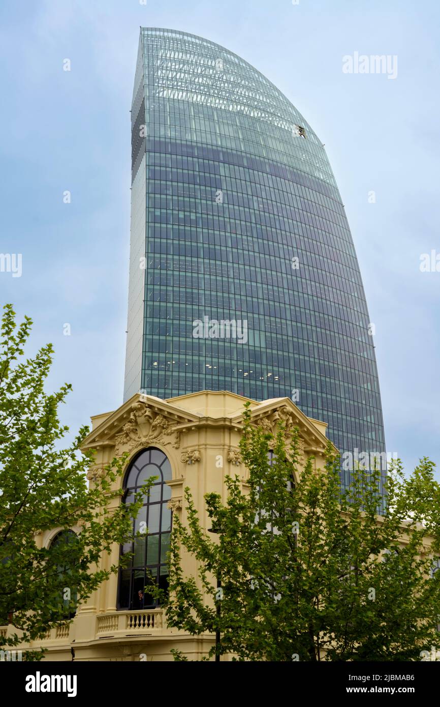 Milan, Lombardy, Italy: modern buildings at the Citylife park Stock ...
