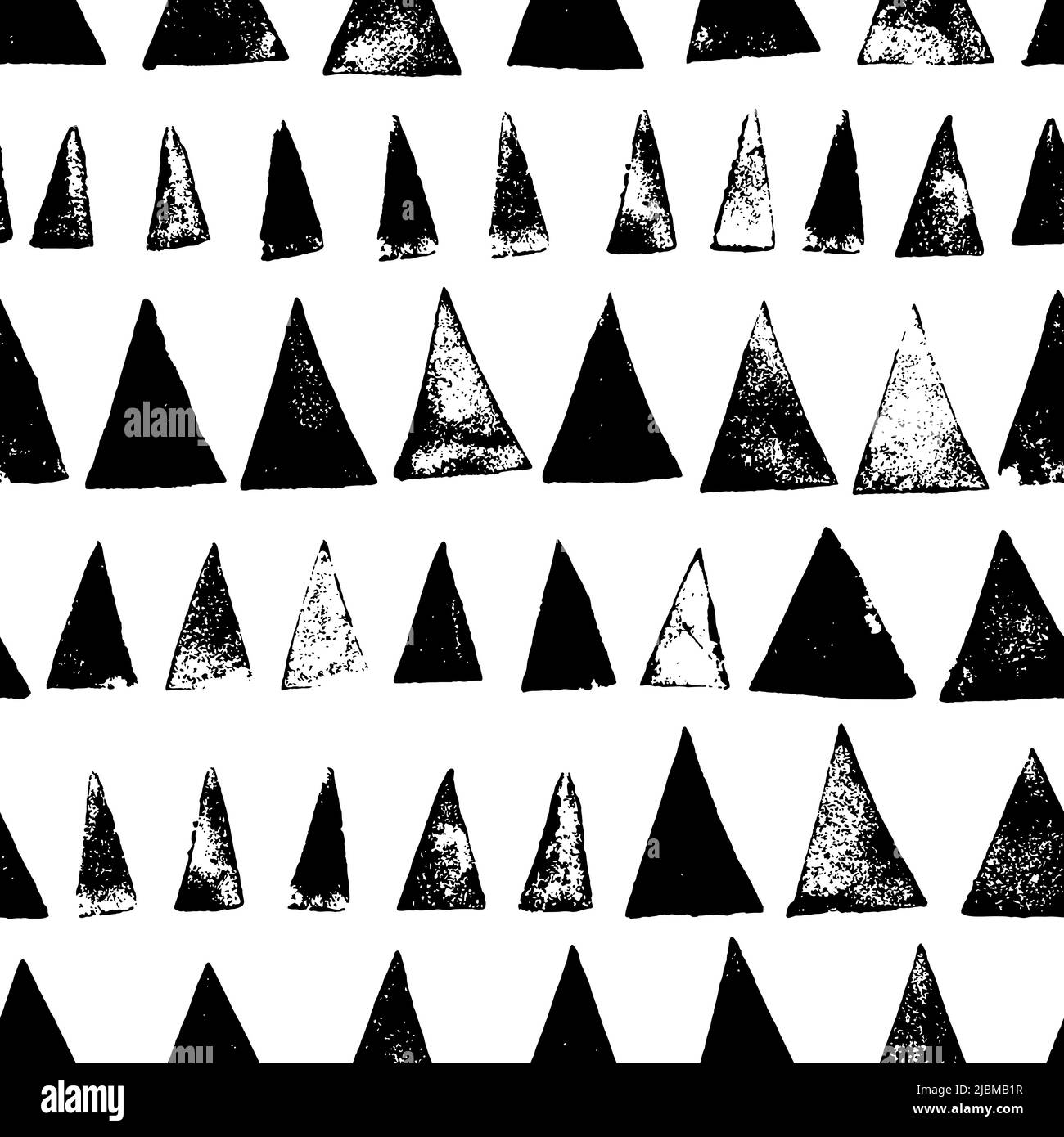 Triangle pattern Black and White Stock Photos & Images - Alamy