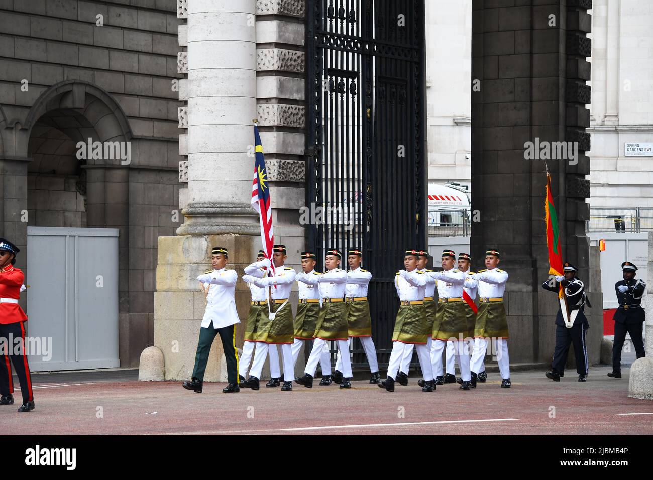 London, UK, 5th Jun 2022, Platinum Jubilee Pageant along the Mall ...