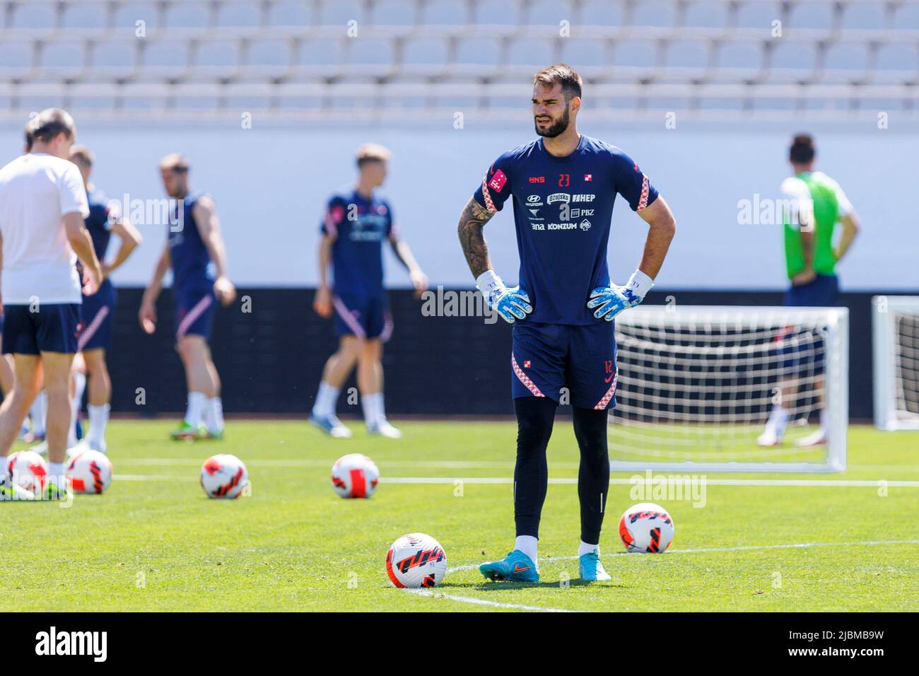 Split, Croatia. 07th June, 2022. Ivica Ivusic during the practice of ...