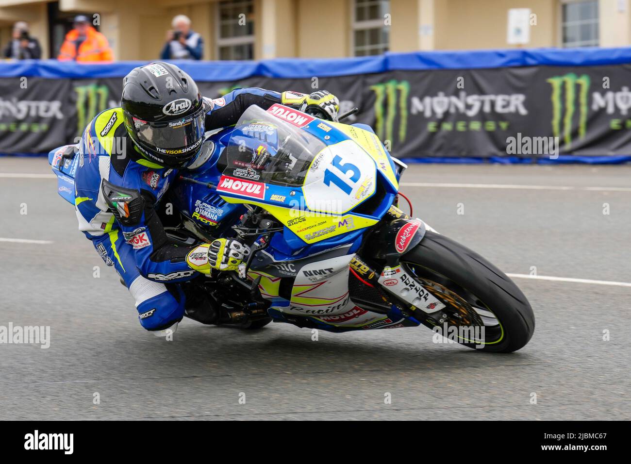 Douglas, Isle Of Man. 19th Jan, 2022. Mike Browne (600 Yamaha ...