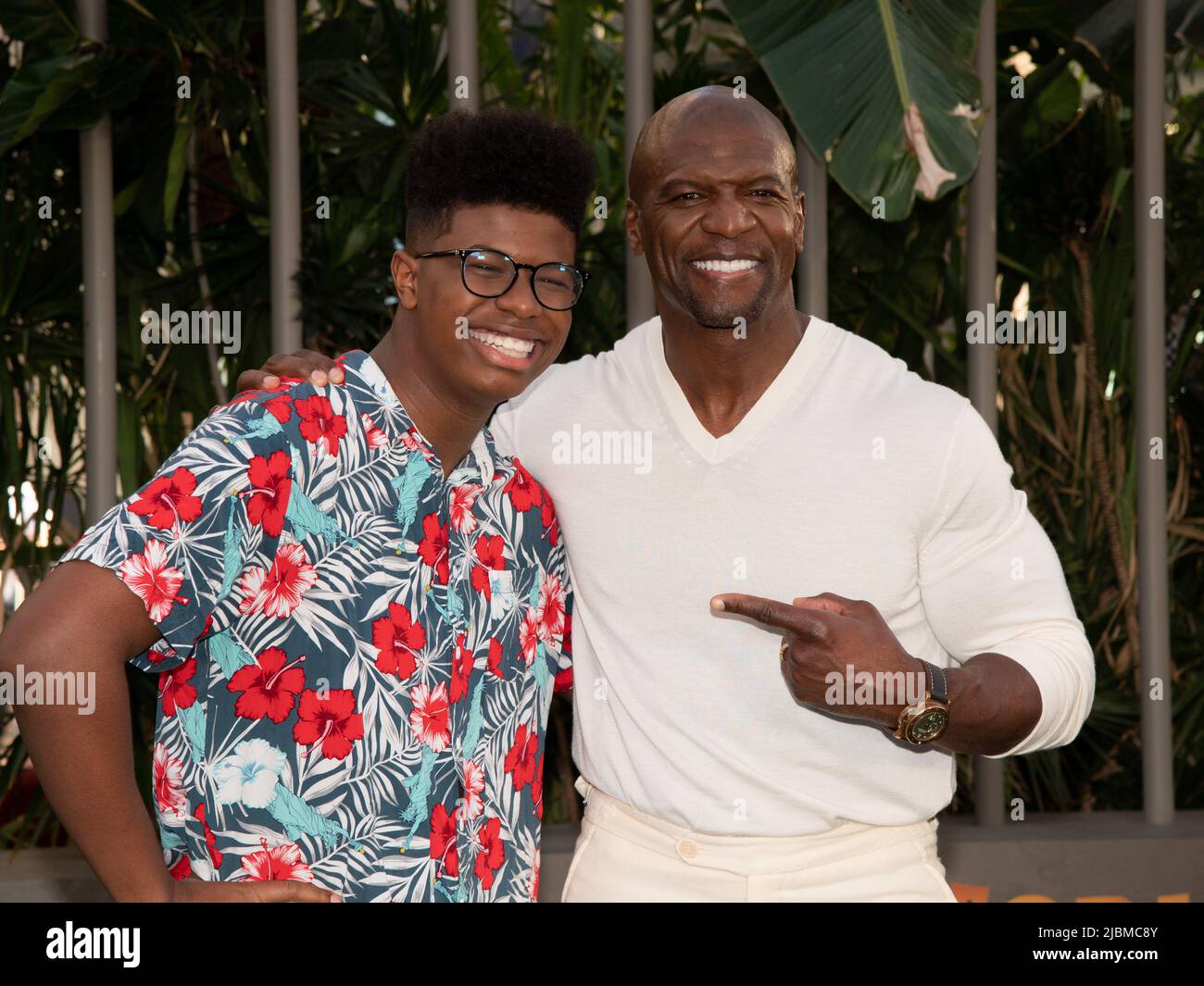 07 June 2022 - Los Angeles, California - Isaiah Crews and Terry Crews ...