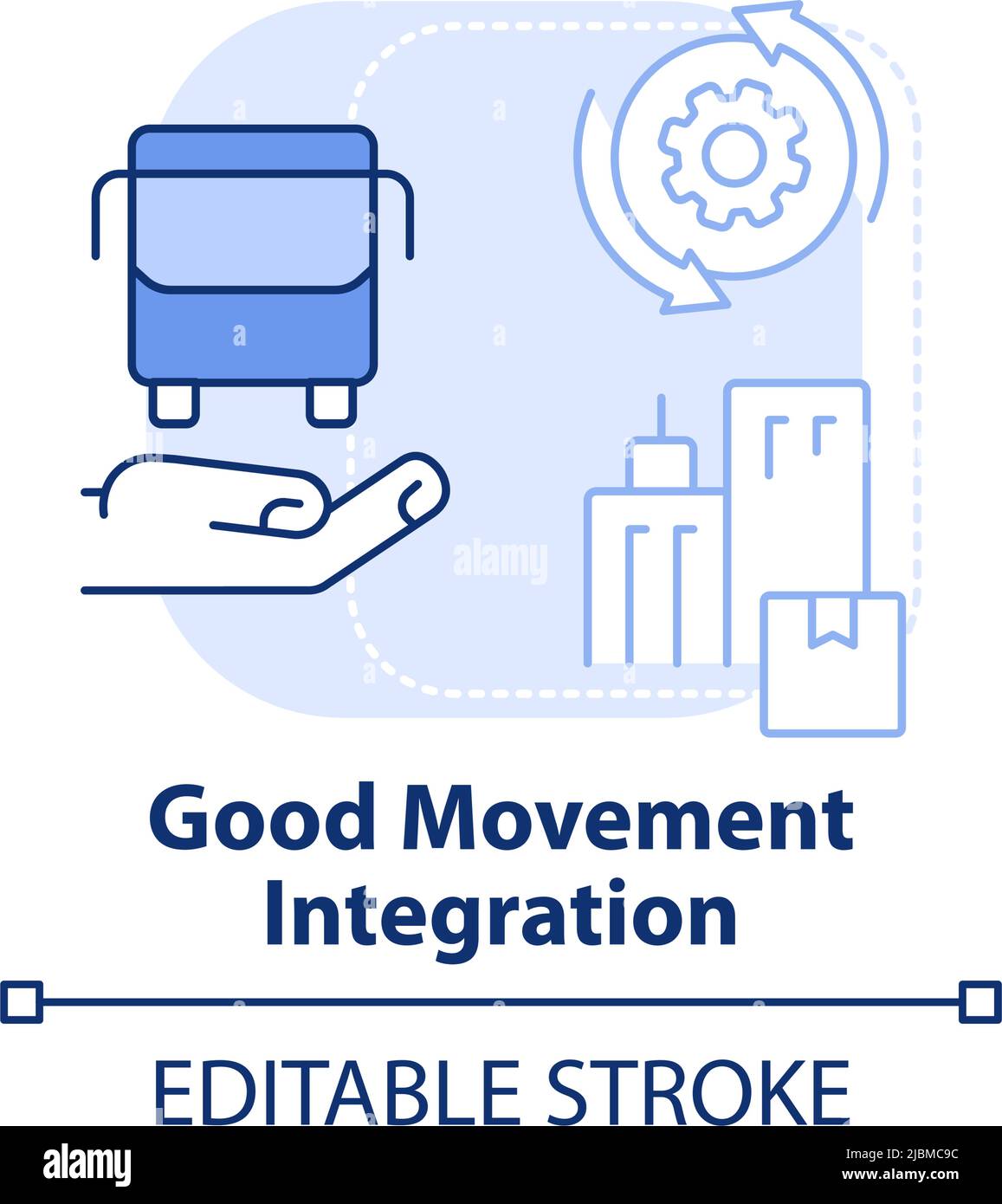 Movement of goods Cut Out Stock Images & Pictures - Alamy