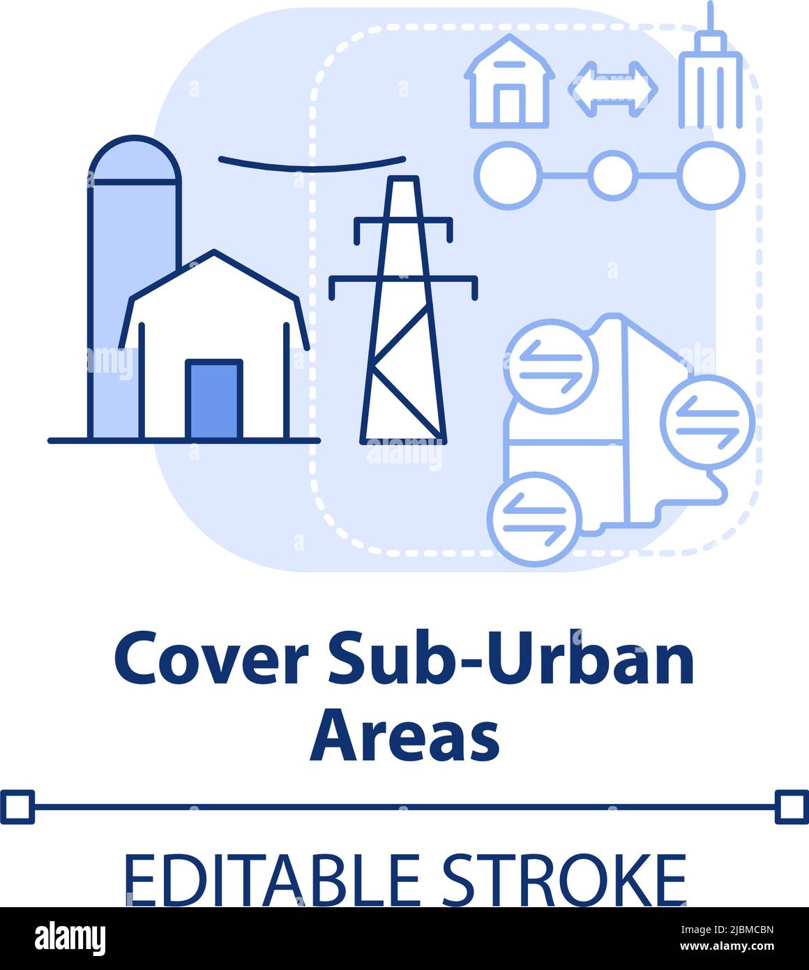 Suburban areas Stock Vector Images - Alamy