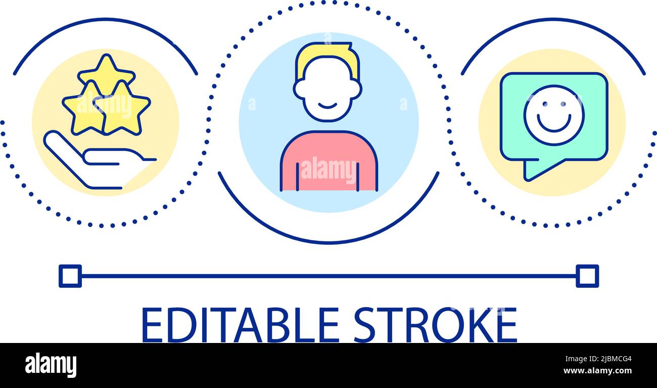 Building customer loyalty loop concept icon Stock Vector Image & Art ...