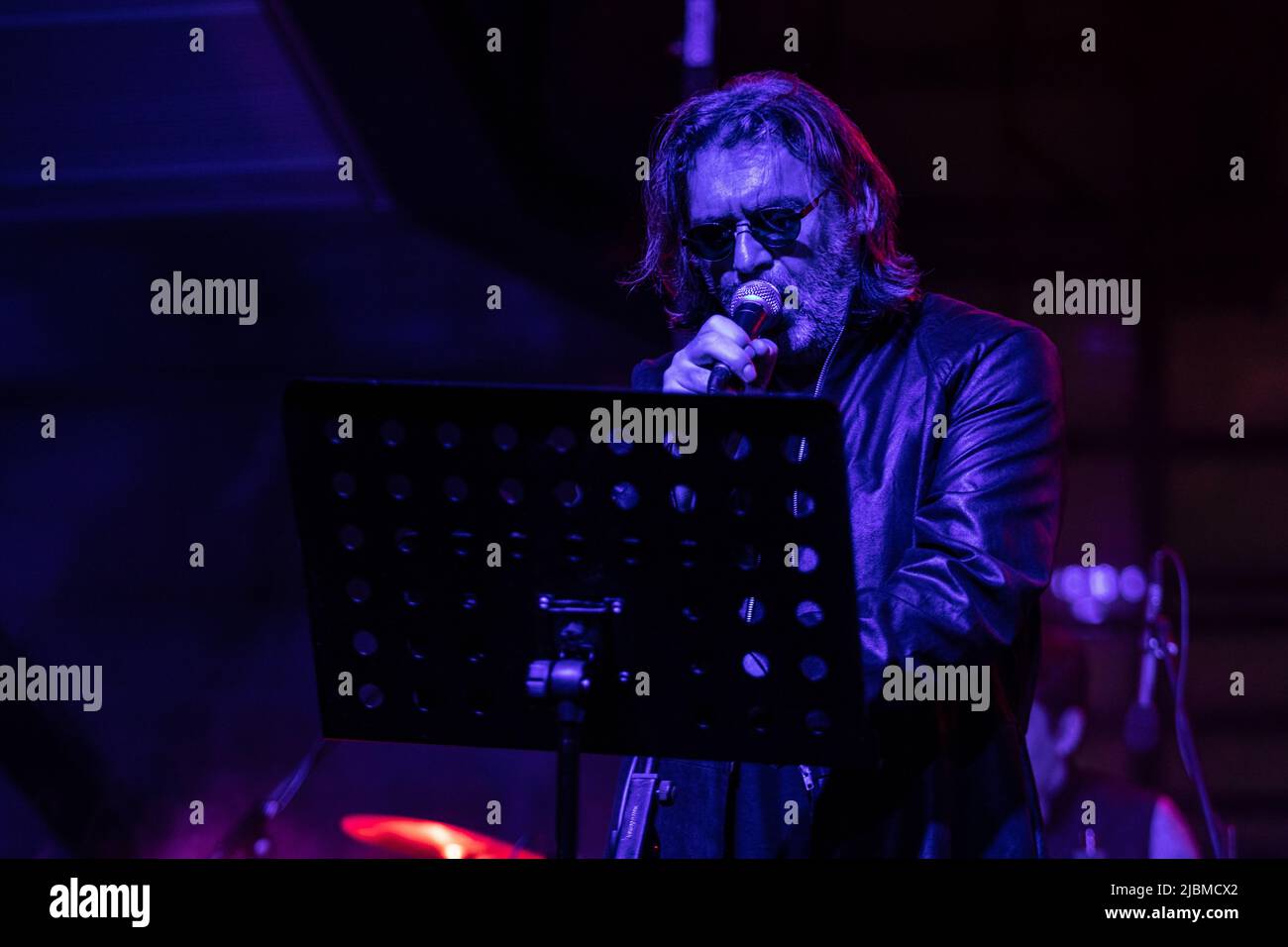 June. 4th 2022. Zagreb, Croatia - Mizar, the cult Macedonian goth rock ...