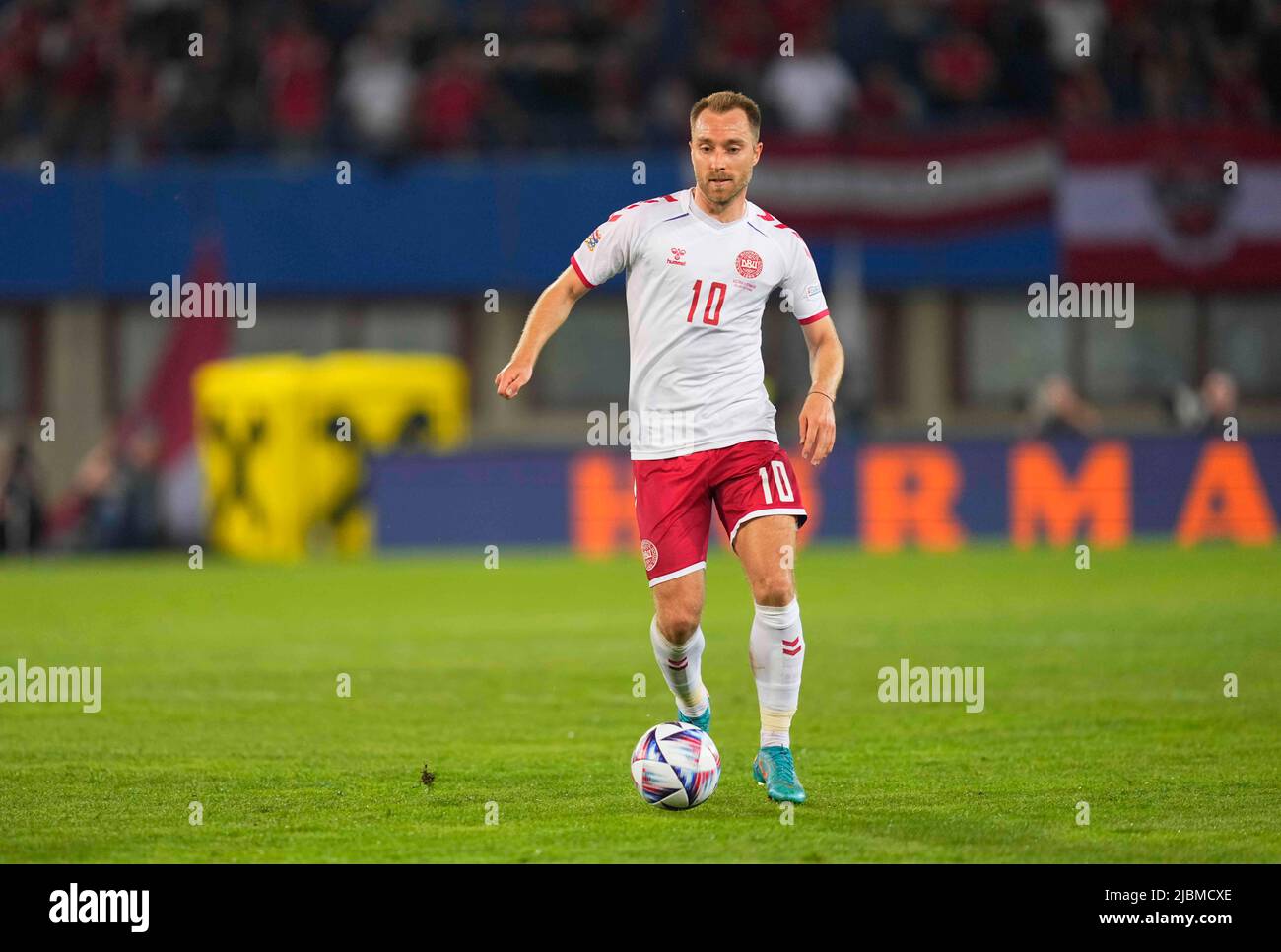 Ernst-Happel Stadium, Vienna, Austria. 6th June, 2022. Christian ...