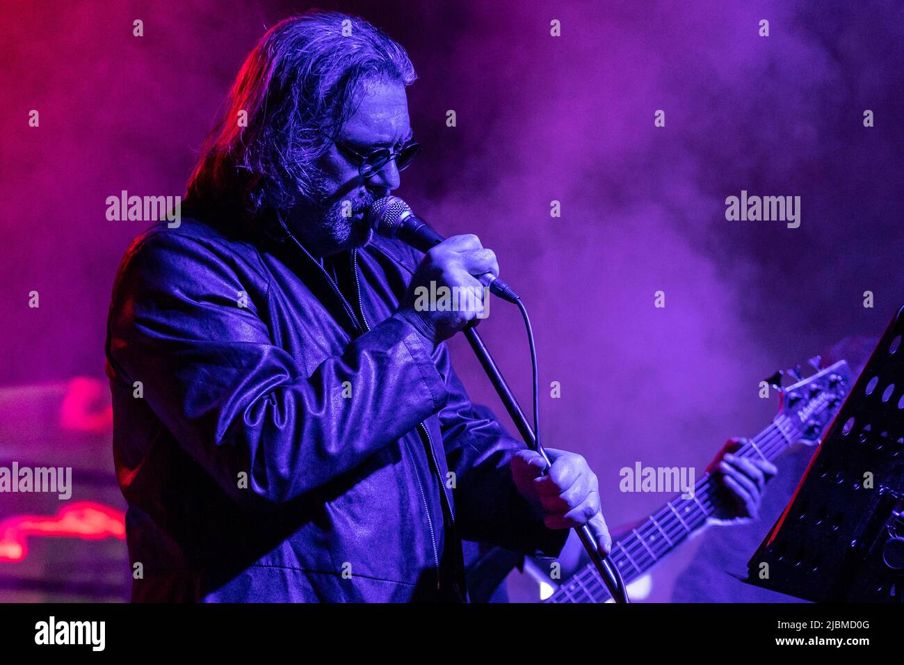 June. 4th 2022. Zagreb, Croatia - Mizar, the cult Macedonian goth rock ...