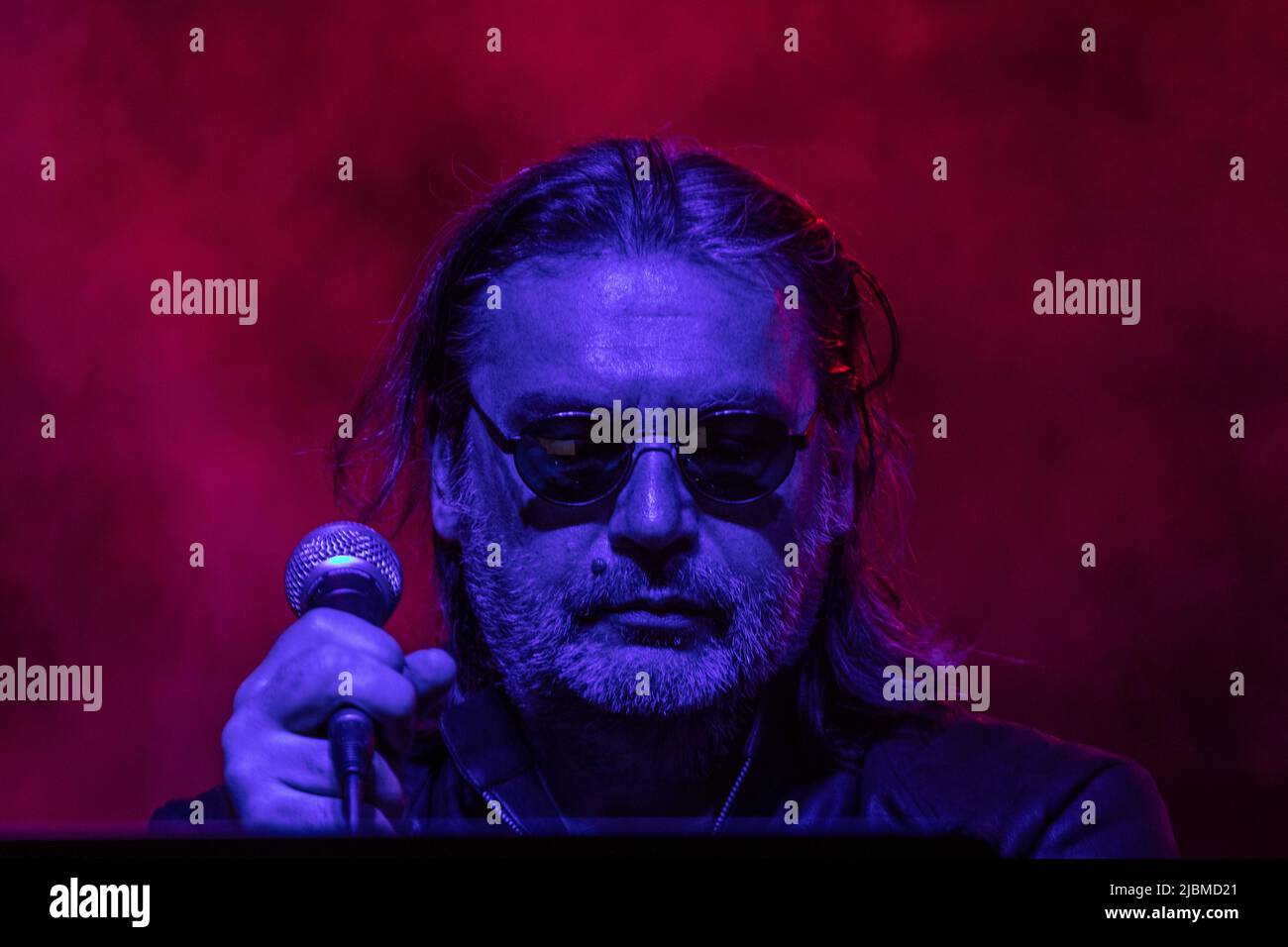 June. 4th 2022. Zagreb, Croatia - Mizar, the cult Macedonian goth rock ...