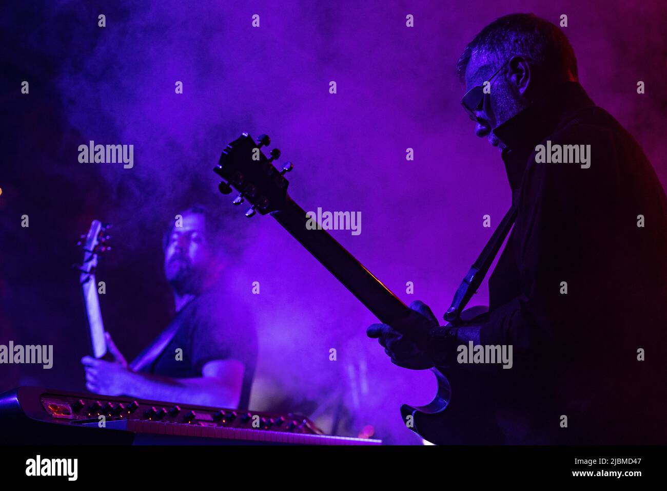 June. 4th 2022. Zagreb, Croatia - Mizar, the cult Macedonian goth rock ...