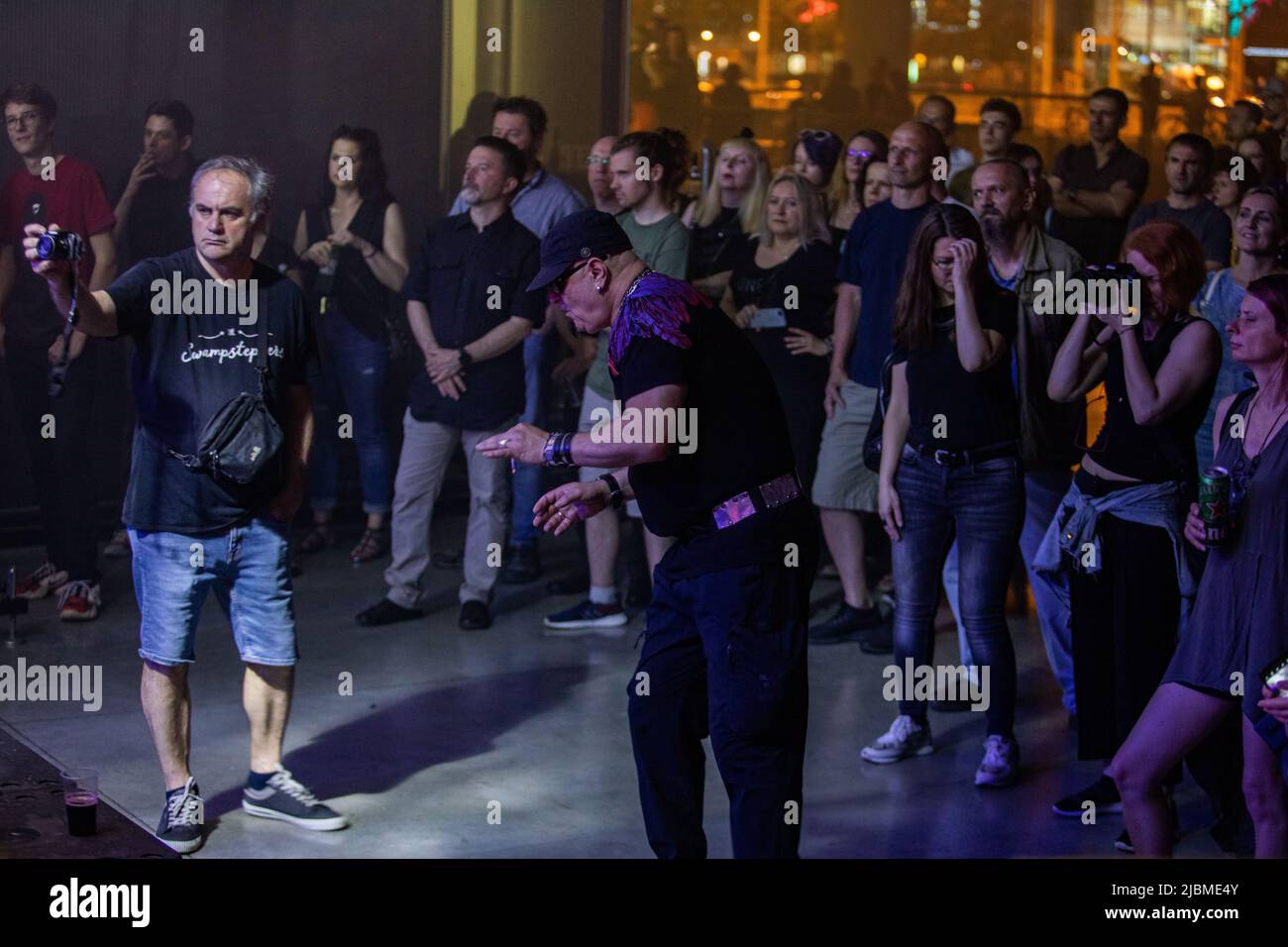 June. 4th 2022. Zagreb, Croatia - Mizar, the cult Macedonian goth rock ...