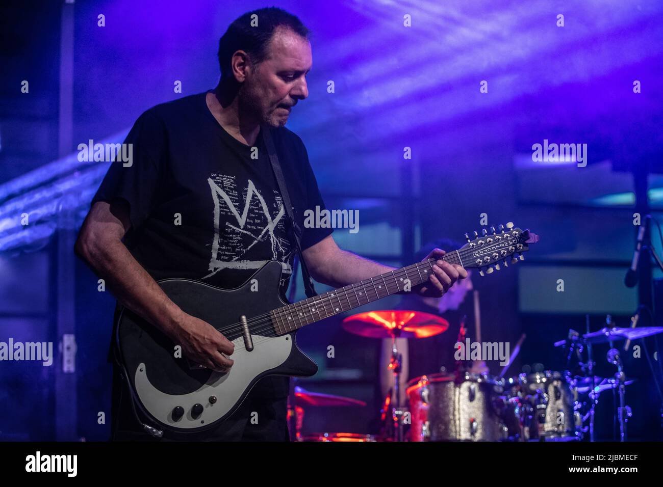 June. 4th 2022. Zagreb, Croatia - Mizar, the cult Macedonian goth rock ...