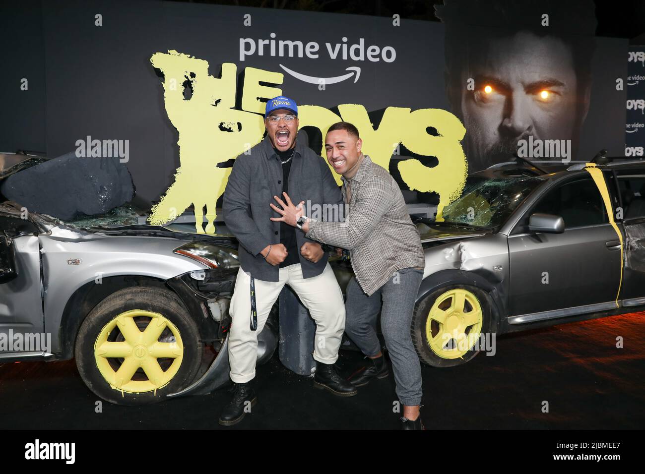 June 7, 2022: JOHNNY TUIVASA and TORELL TAFA attends The Boys Season 3 ...