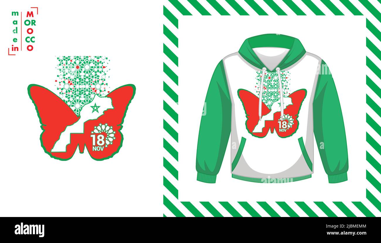 Morocco flag design hi-res stock photography and images - Alamy