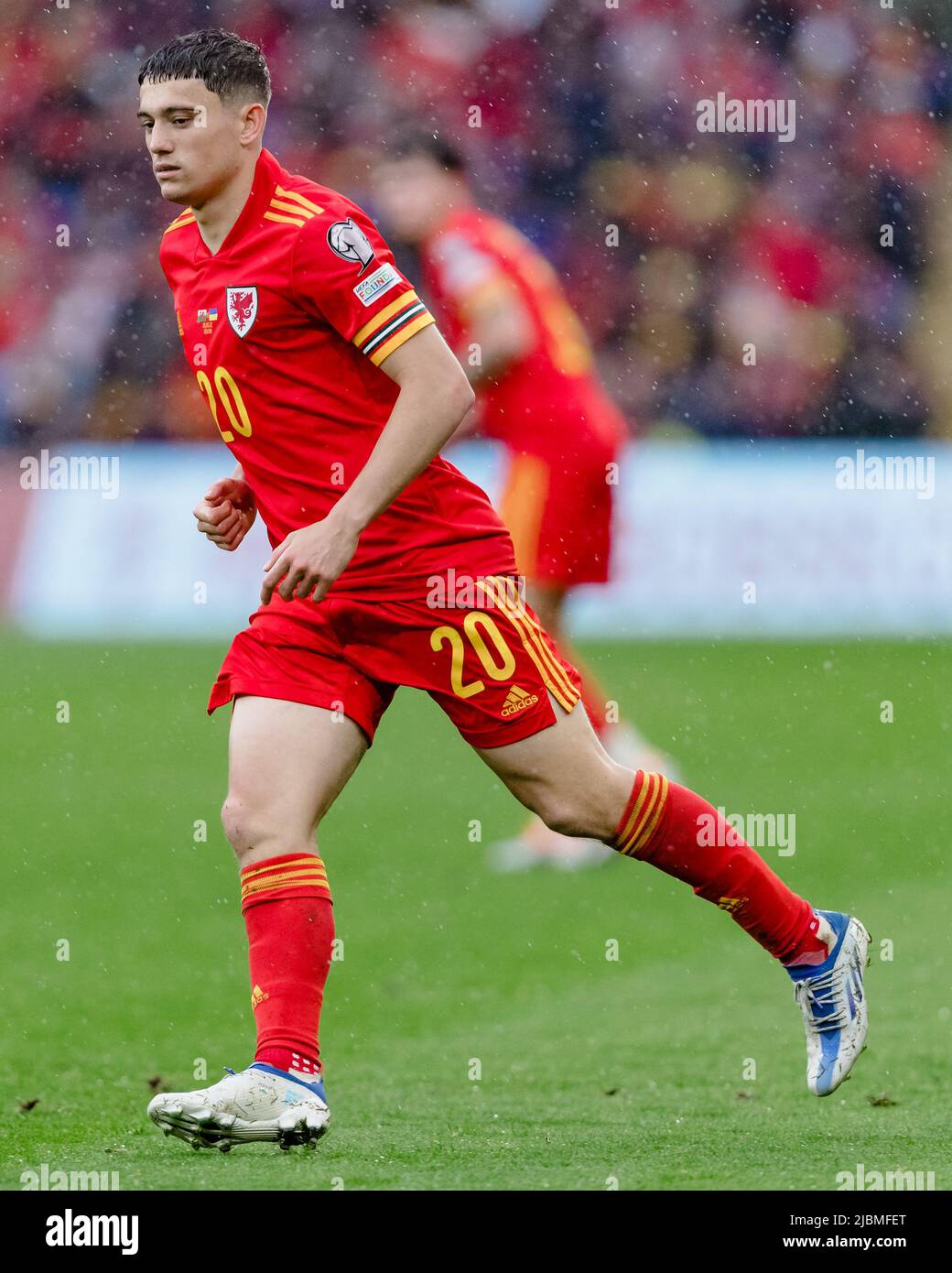 CARDIFF, WALES - 05 JUNE 2022: Wales' Dan James during he 2022 FIFA ...