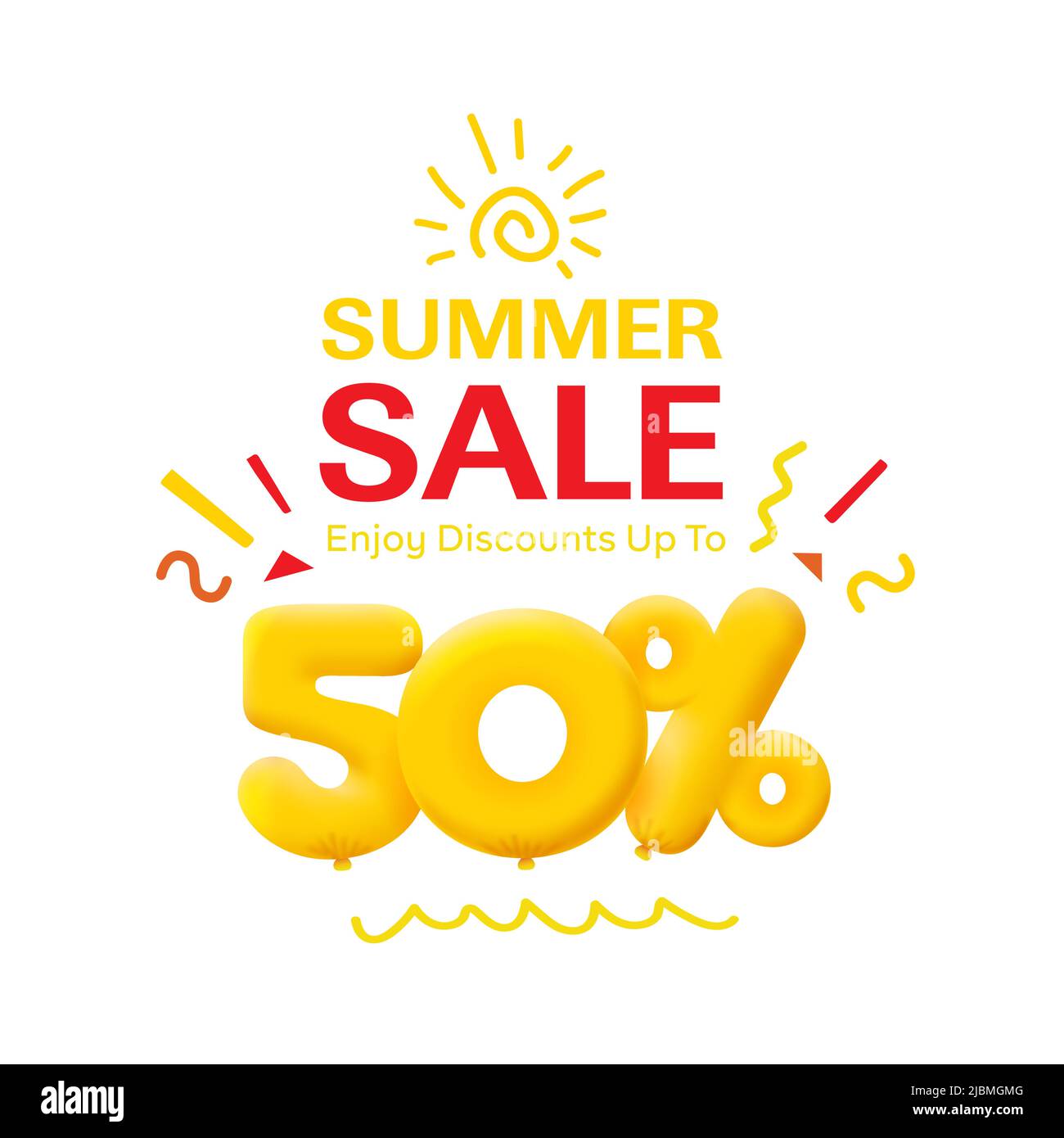 Discount coupon voucher 50 Stock Vector Images - Alamy