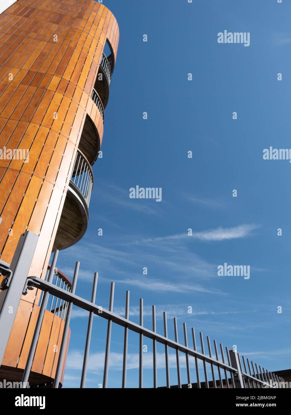 Curved balconies hi-res stock photography and images - Alamy
