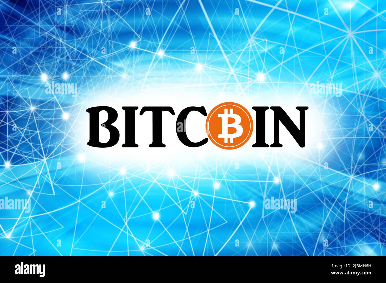 bitcoin crypto currency, concept Stock Photo - Alamy