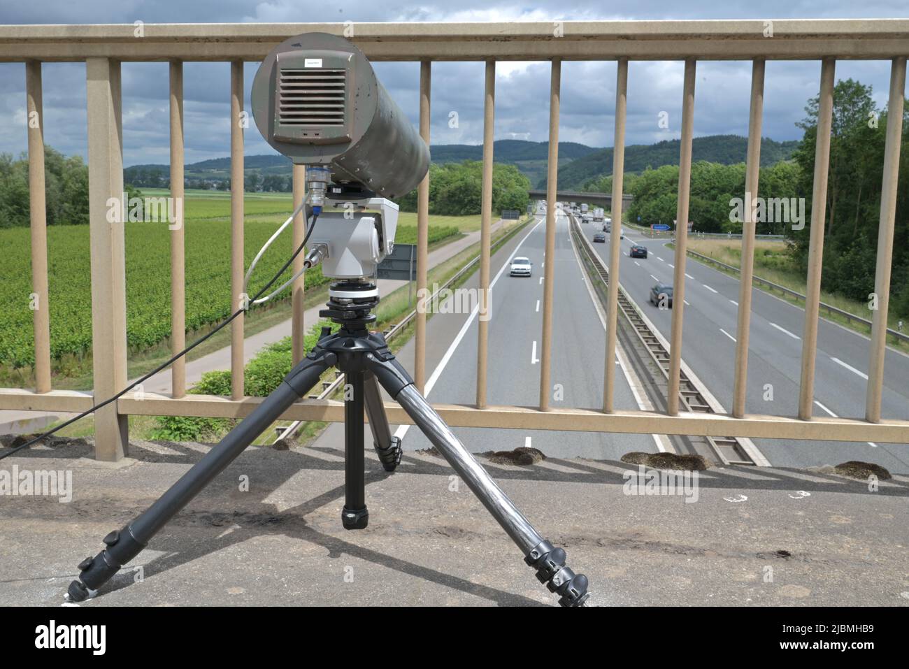 Kenn, Germany. 07th June, 2022. A MONOcam for recording cell phone ...