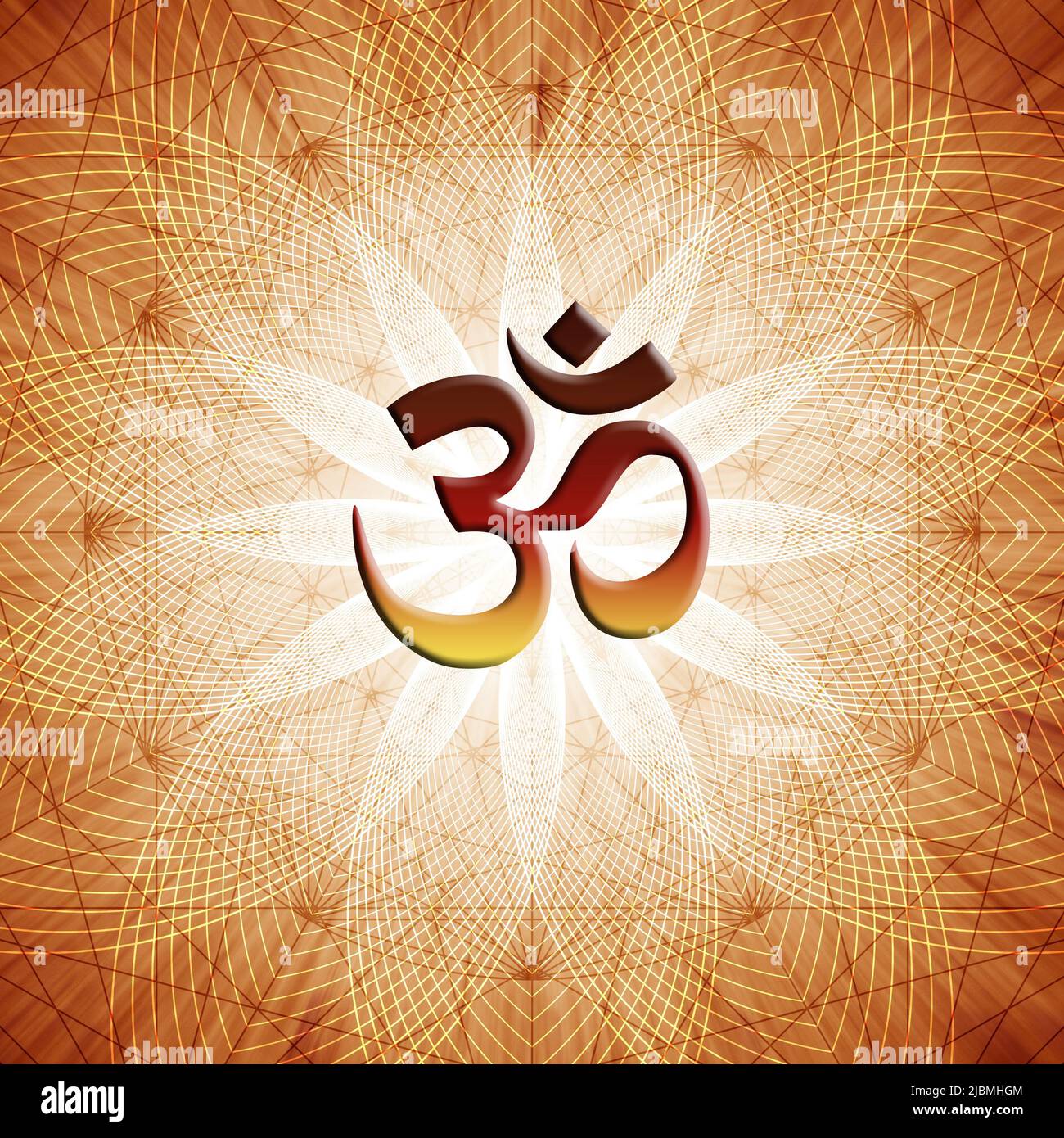 symbol of OM Stock Photo - Alamy