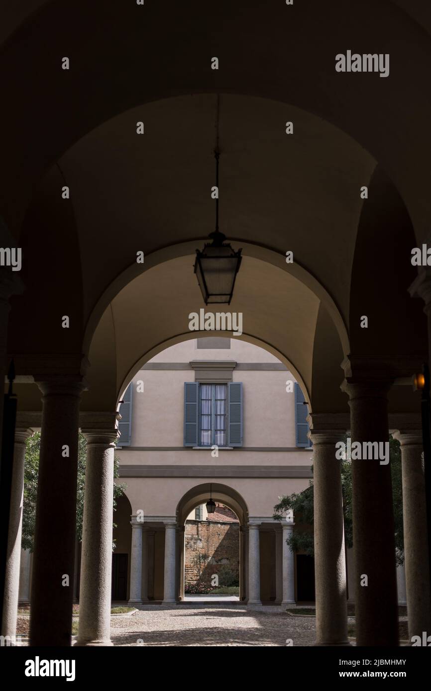 beautiful arch with columns italy architecture building tourist place ...