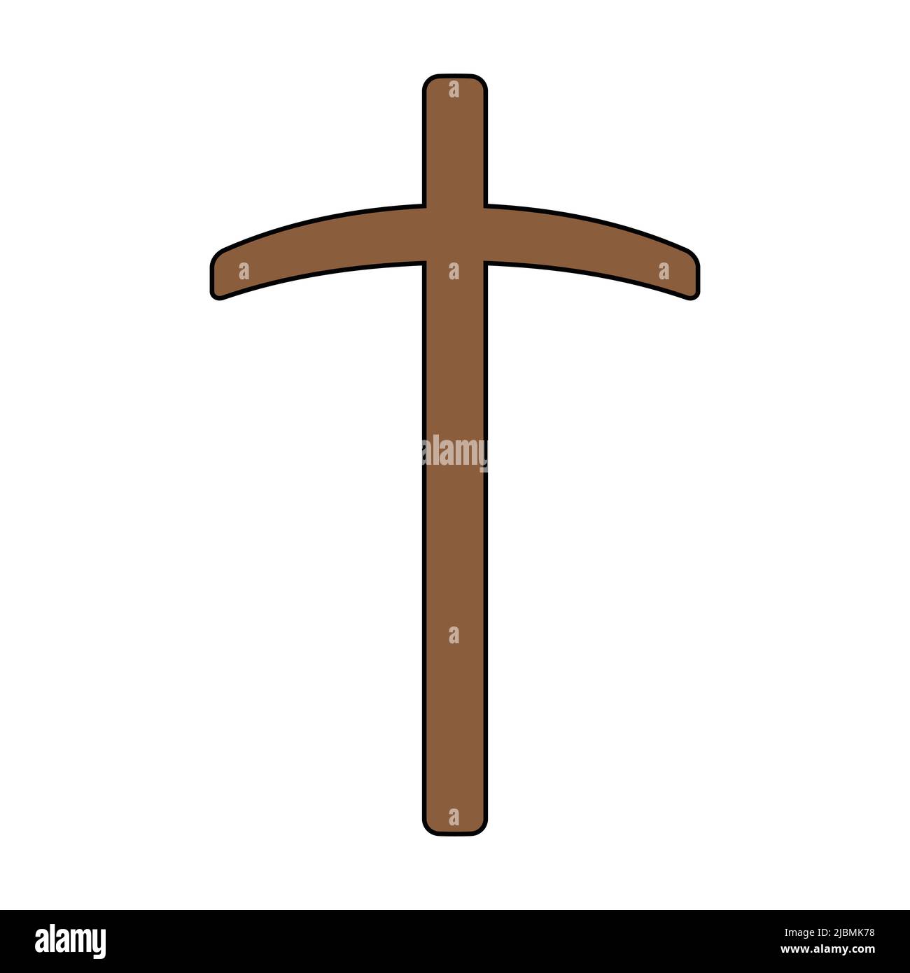 Icon christ on cross Stock Vector Images - Alamy