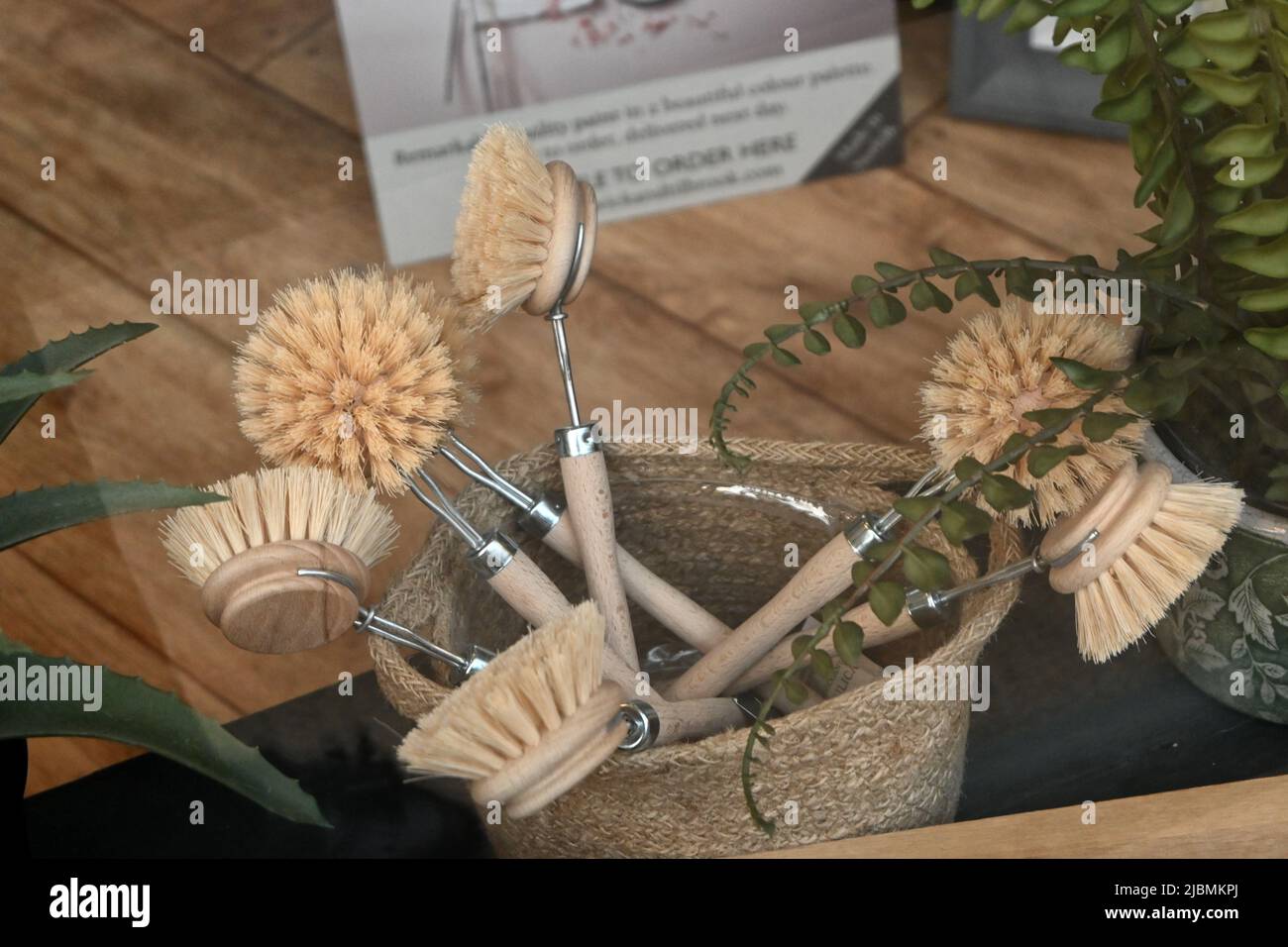 washing up brushes Stock Photo - Alamy