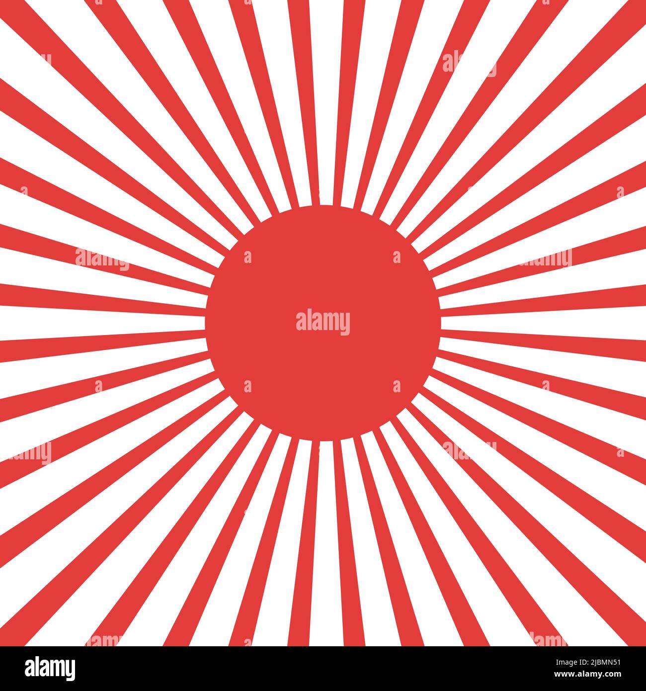 Japanese Sun rays background vector illustration Stock Vector Image ...