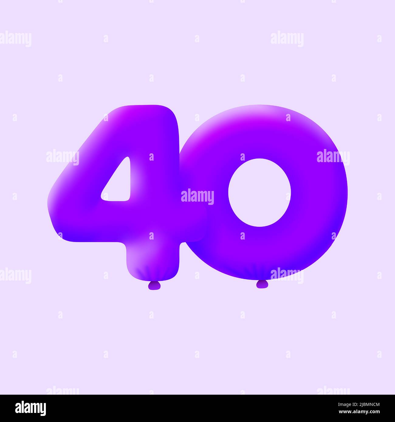 Number 40 Stock Vector Images - Alamy