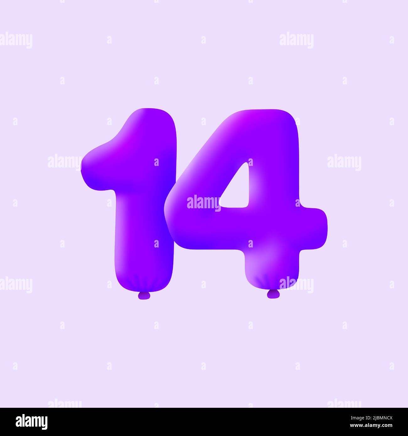 Number 14 year Stock Vector Images - Alamy
