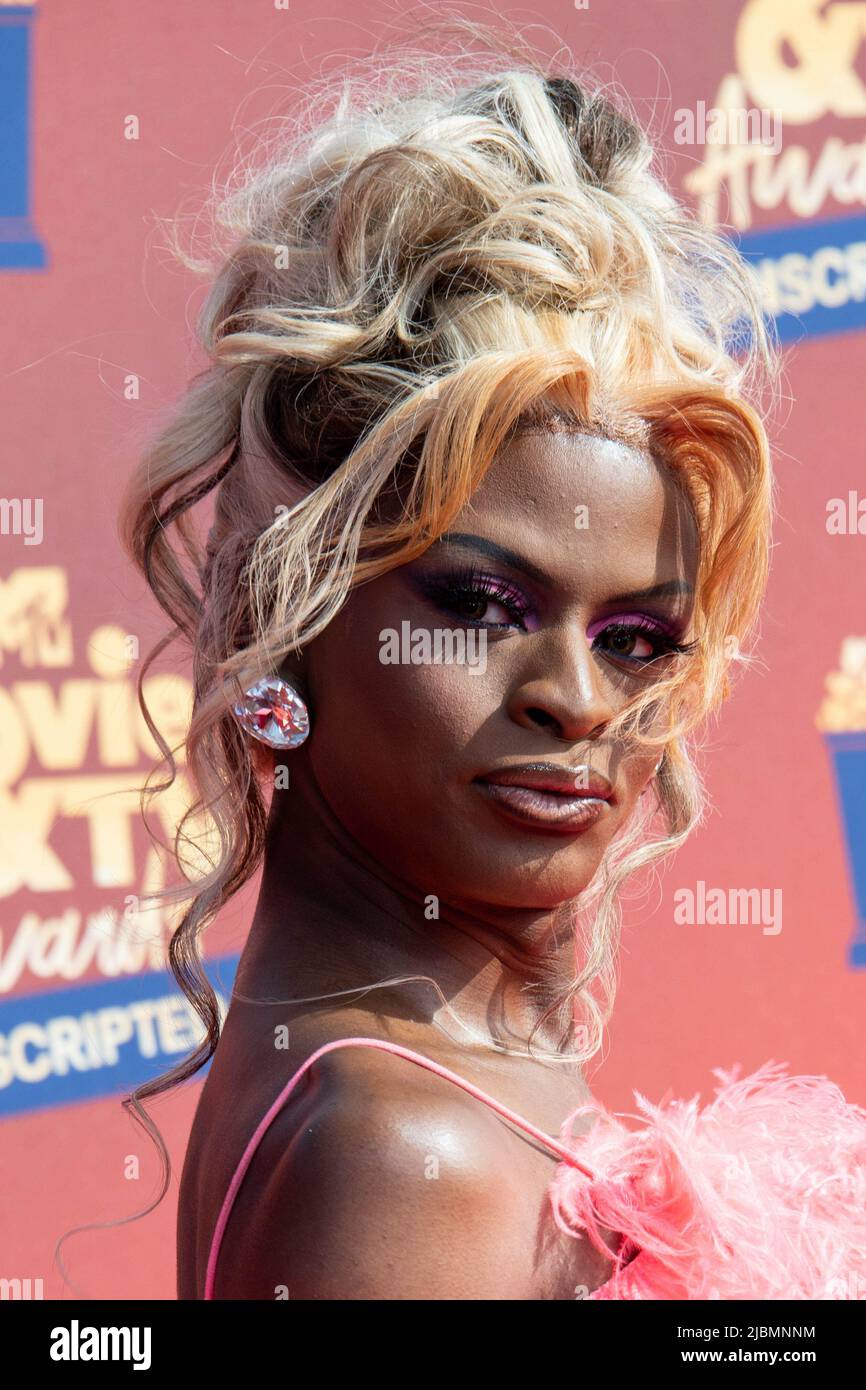 02 June 2022 - Santa Monica, California - Symone. 2022 MTV Movie & TV ...
