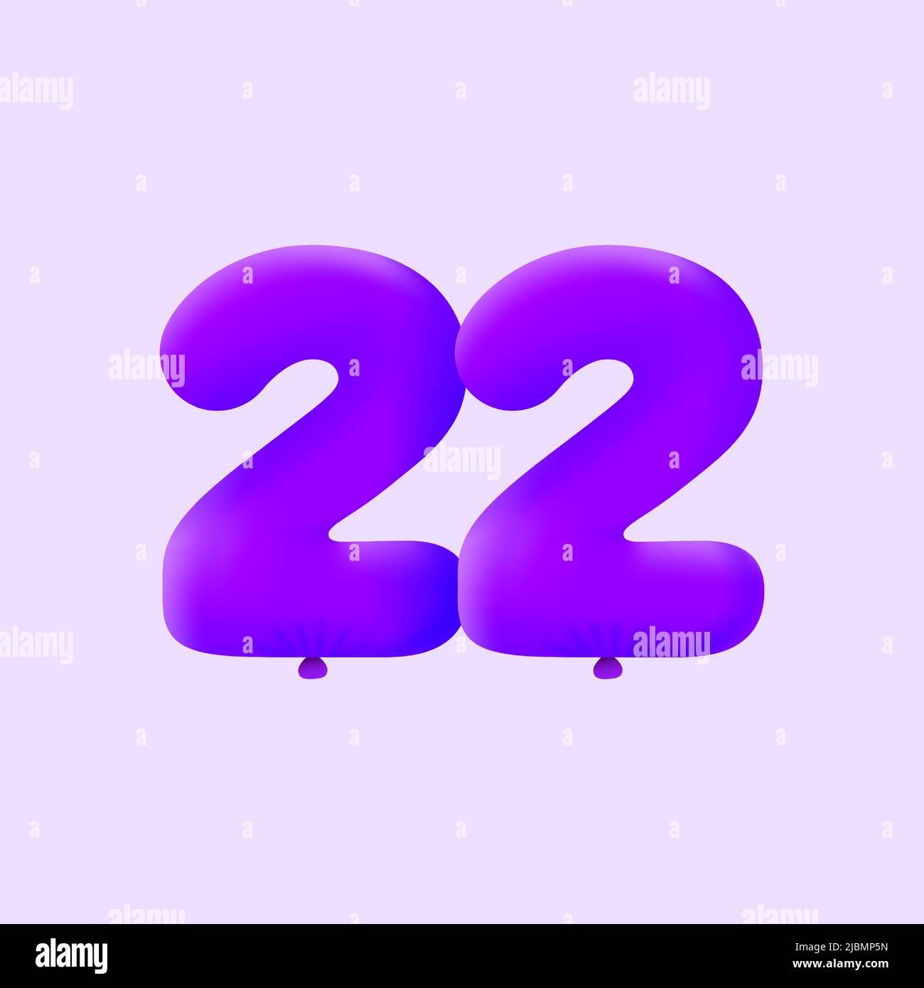 Number 22 Stock Vector Images - Alamy