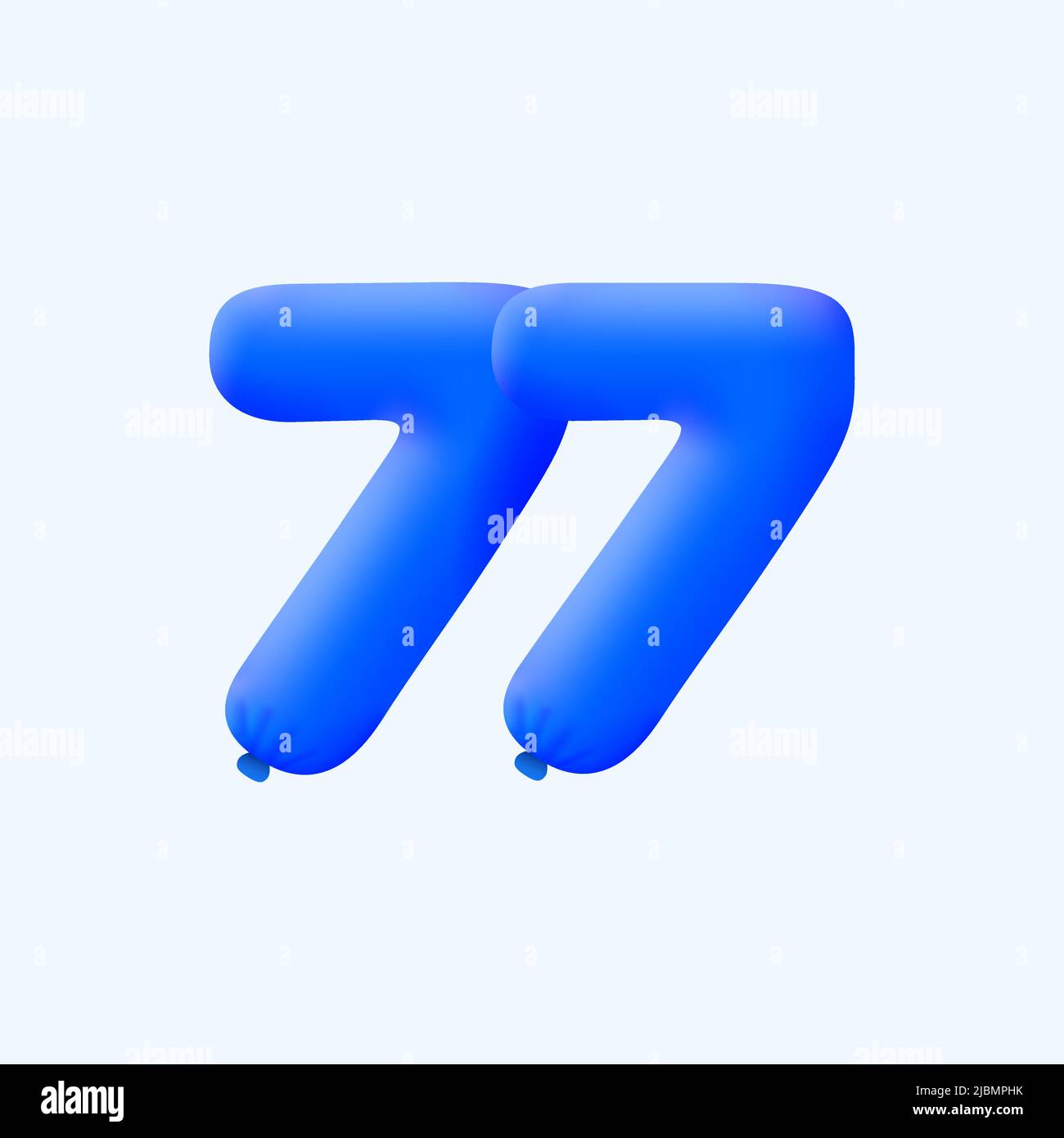 Number 77 Stock Vector Images - Alamy