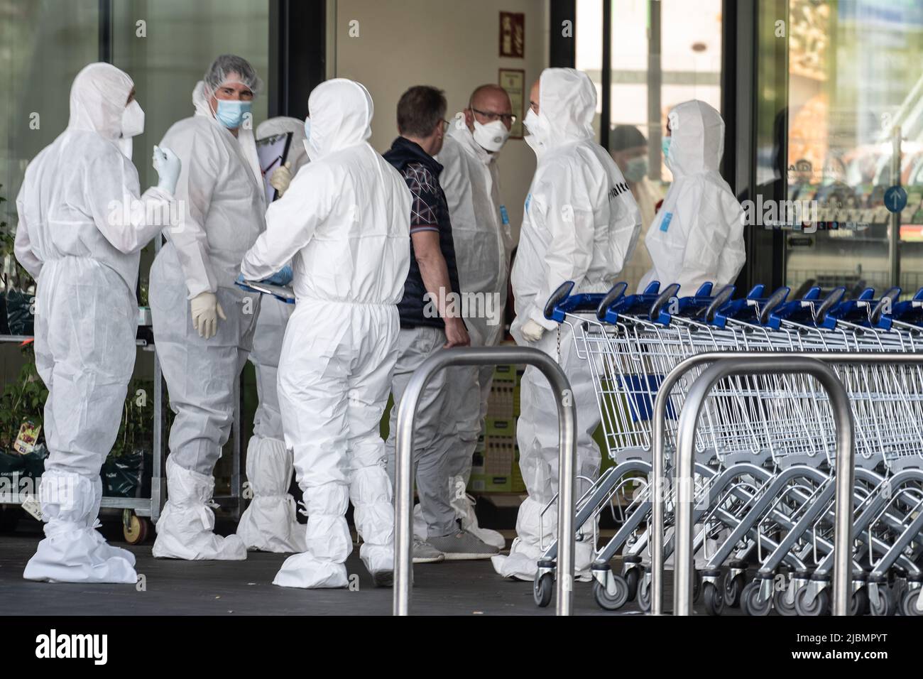 Schwalmstadt, Germany. 07th June, 2022. In the case of the fatal ...