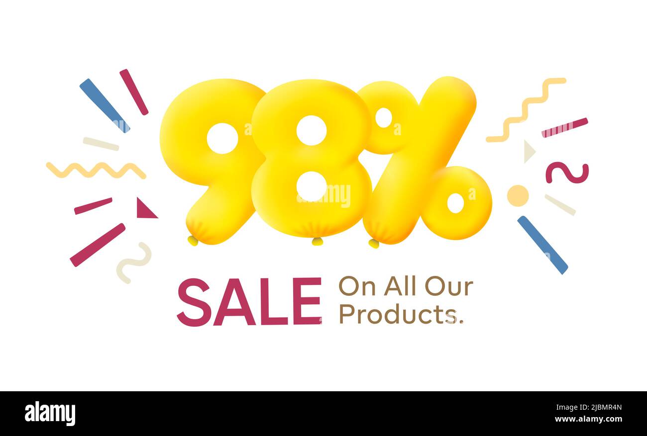 Number 98 Stock Vector Images - Alamy