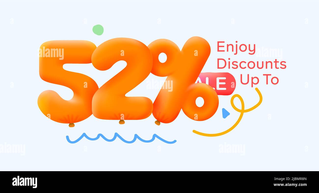 52 numbers Stock Vector Images - Alamy