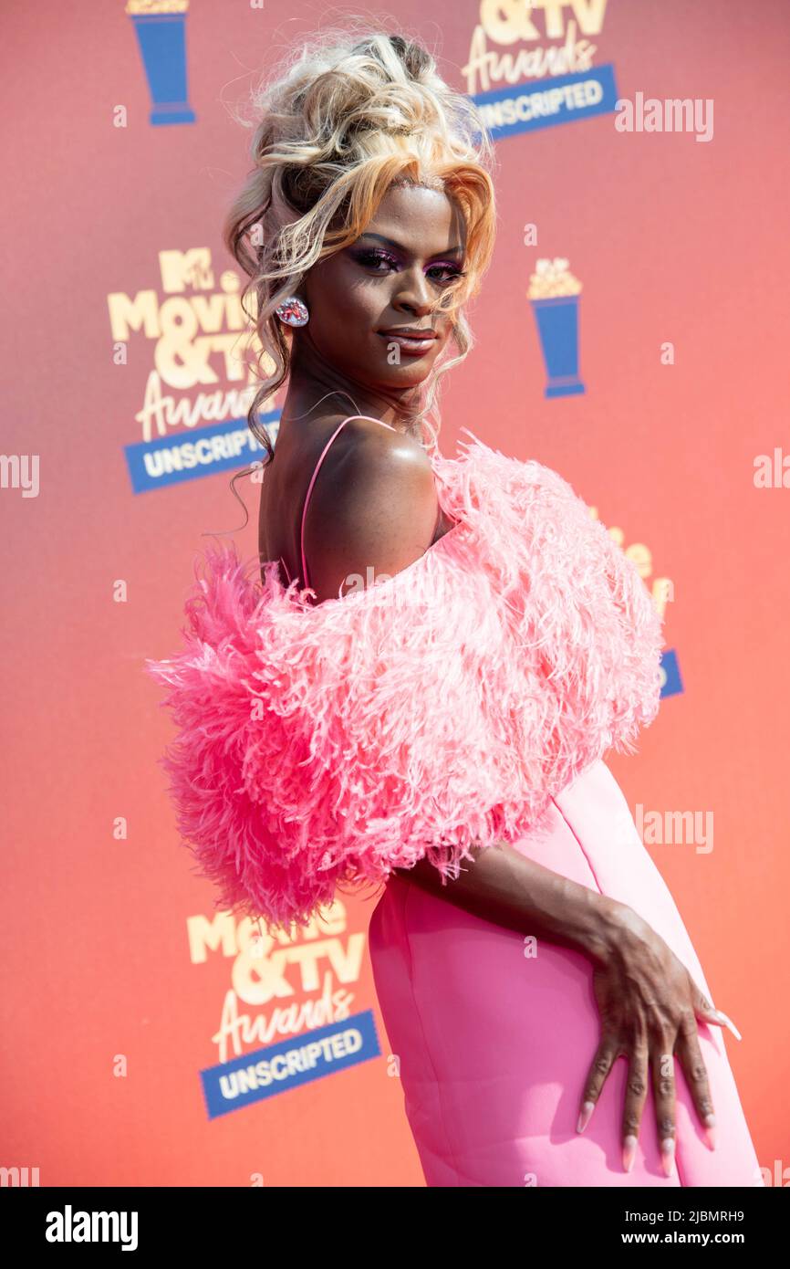 02 June 2022 - Santa Monica, California - Symone. 2022 MTV Movie & TV Awards: UNSCRIPTED held at ...