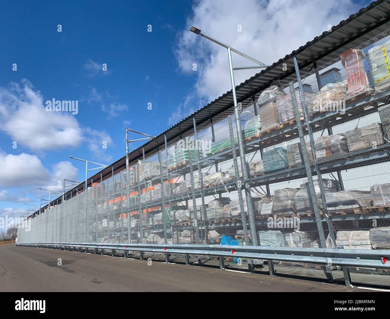 Stock of big store. Outside Stock Photo - Alamy