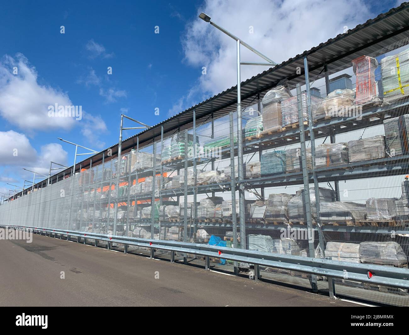 Stock of big store. Outside Stock Photo - Alamy