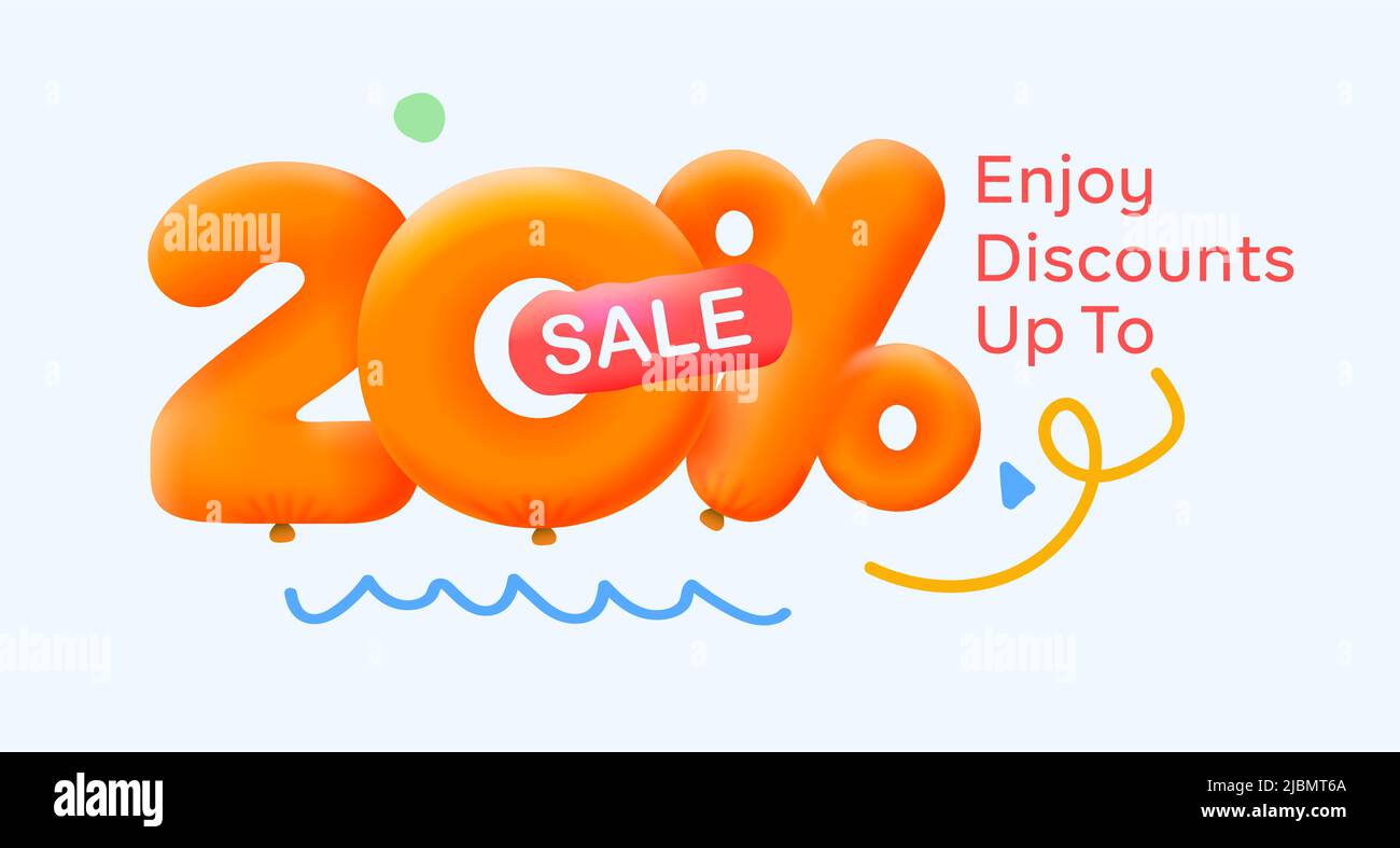 3d number 20 hi-res stock photography and images - Alamy