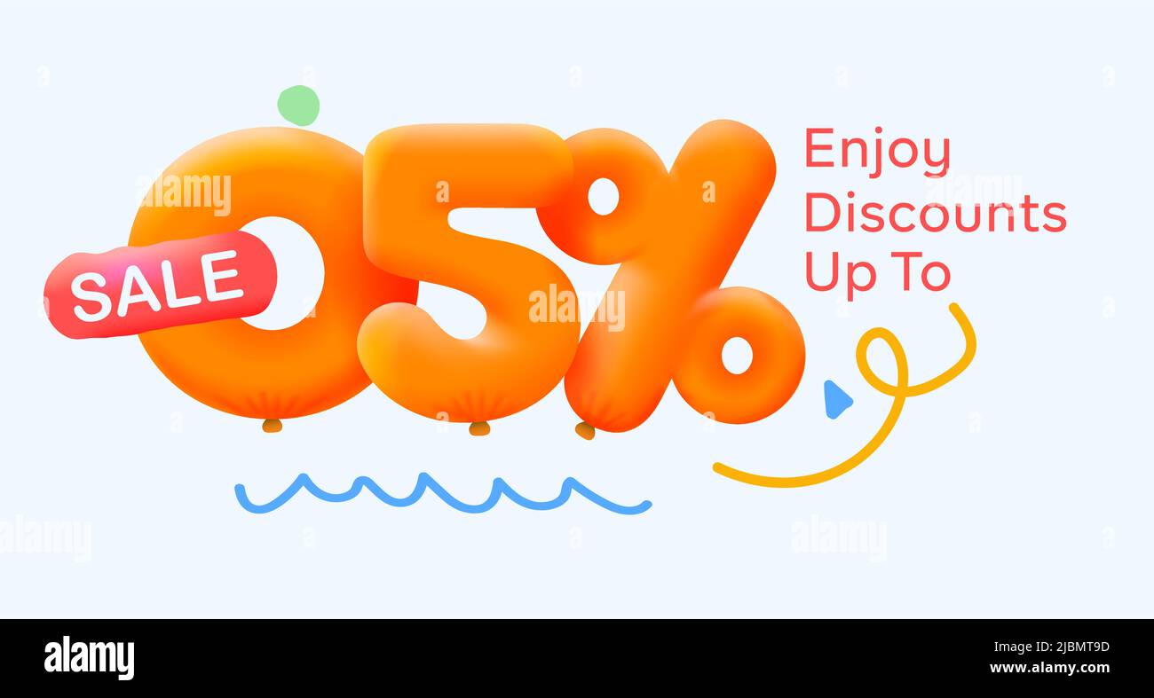 5 percentage offer hi-res stock photography and images - Alamy