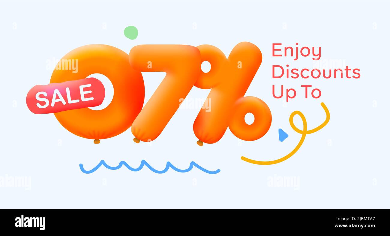 3d number 7 Stock Vector Images - Alamy