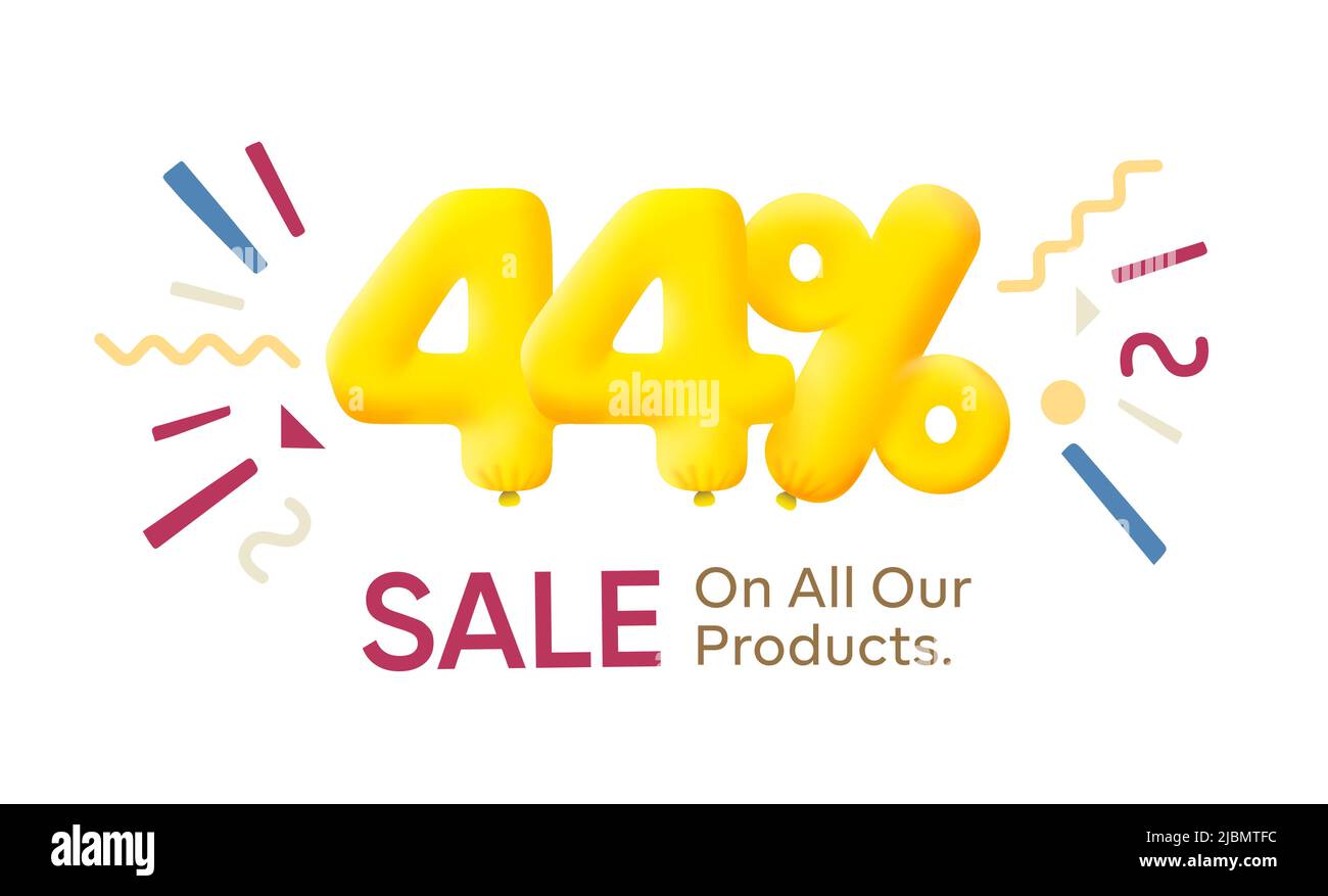 44 percent Stock Vector Images - Alamy
